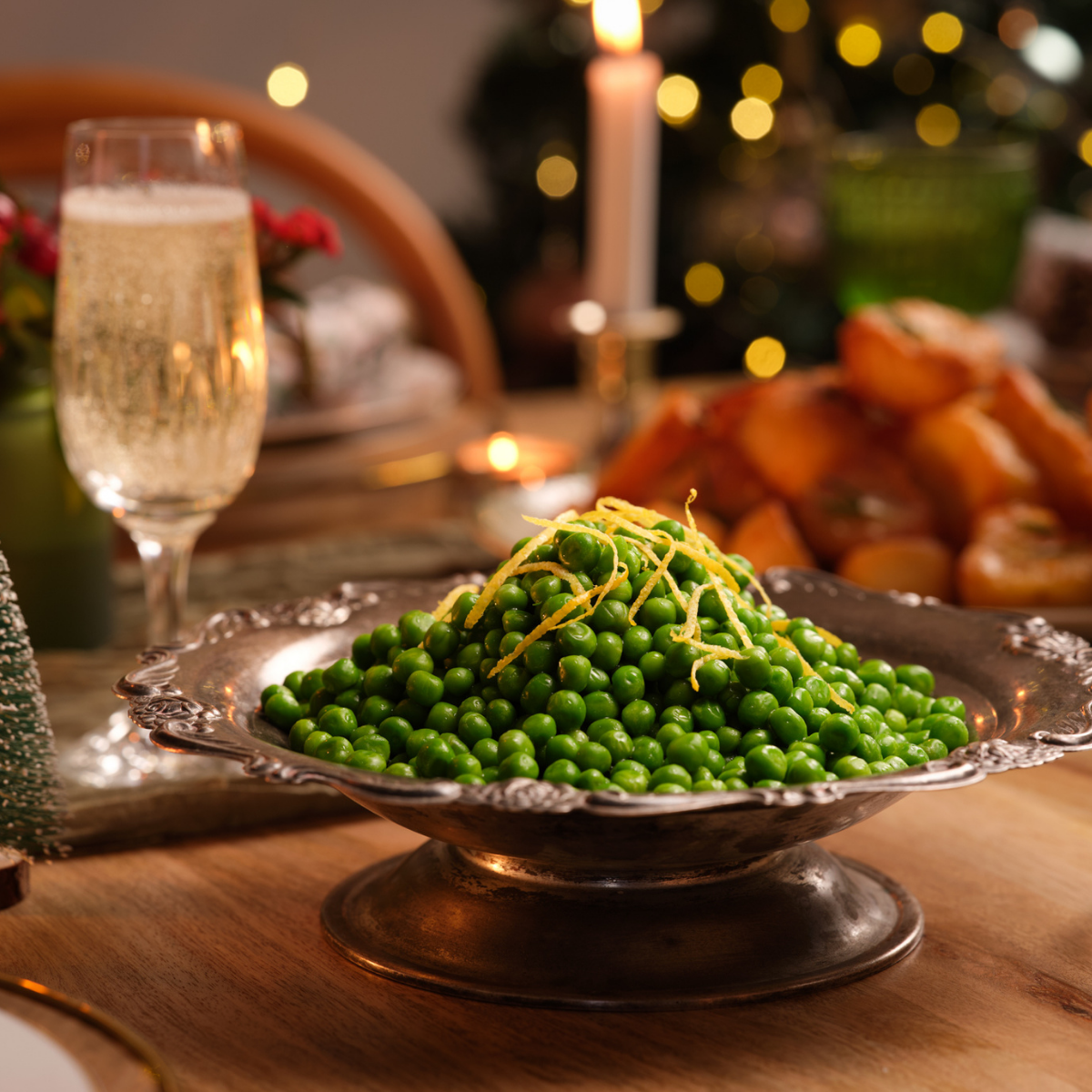 Christmas Lemon Lardy Peas – Borough Broth