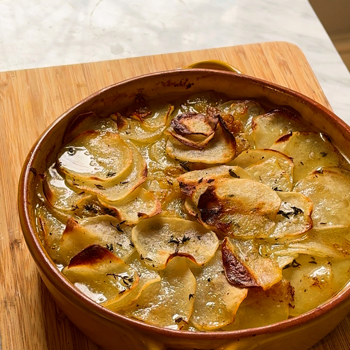 Potato Boulangère – Borough Broth