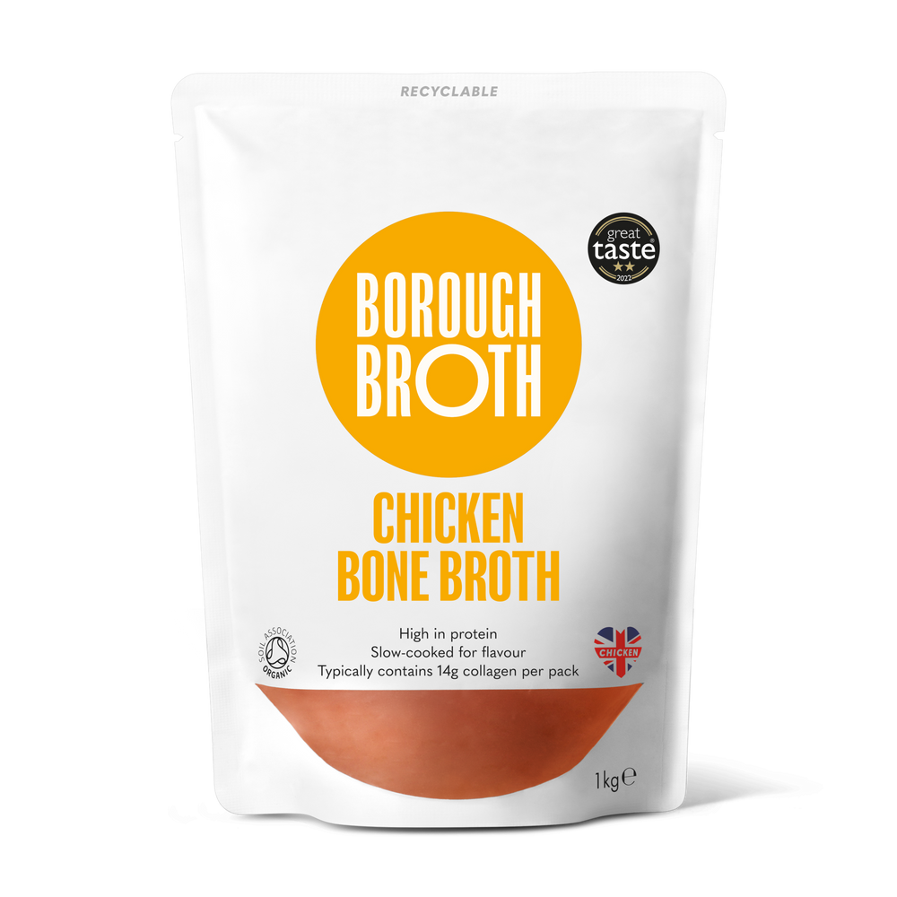 1KG Free-Range Organic Chicken Bone Broth – Borough Broth