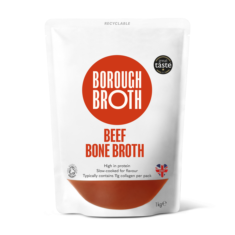 Grass-Fed Organic Beef Bone Broth - LARGE PACK – Borough Broth